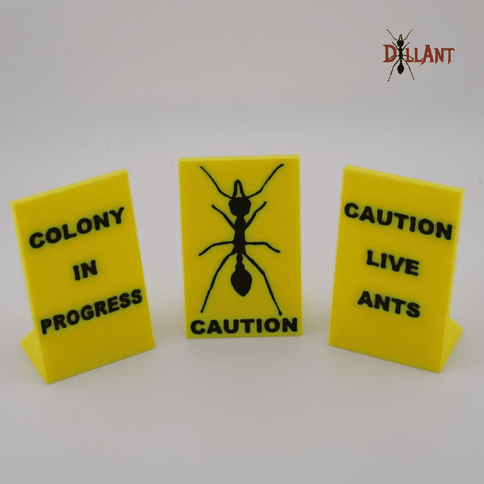 Ant Caution Sign - Dillant